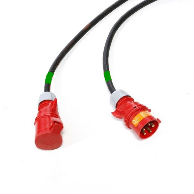 Câble 5G6 P17 32A Mâle/Femelle - 10 m — Parcs de matériels scéniques ...